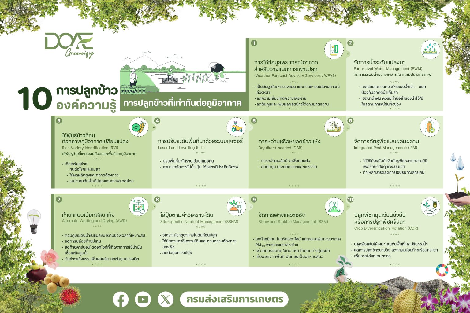 DOAE Greenify – ศูนย์ข่าวกรมส่งเสริมการเกษตร